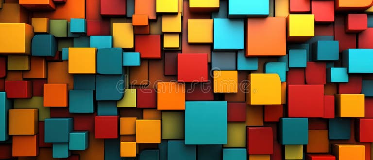 Bold Textured Color Blocks Create an Abstract Background Design for ...