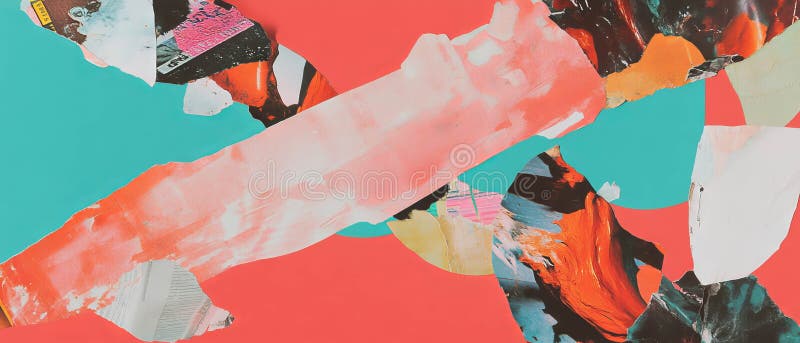 Exploration of Texture in a Minimalistic Mixed Media Collage with ...