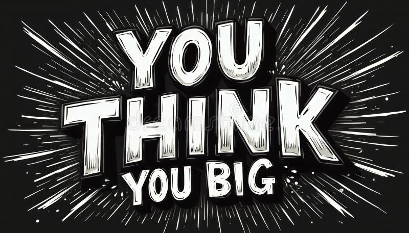 Bold Typography with Explosive Background Stock Photo - Image of black ...