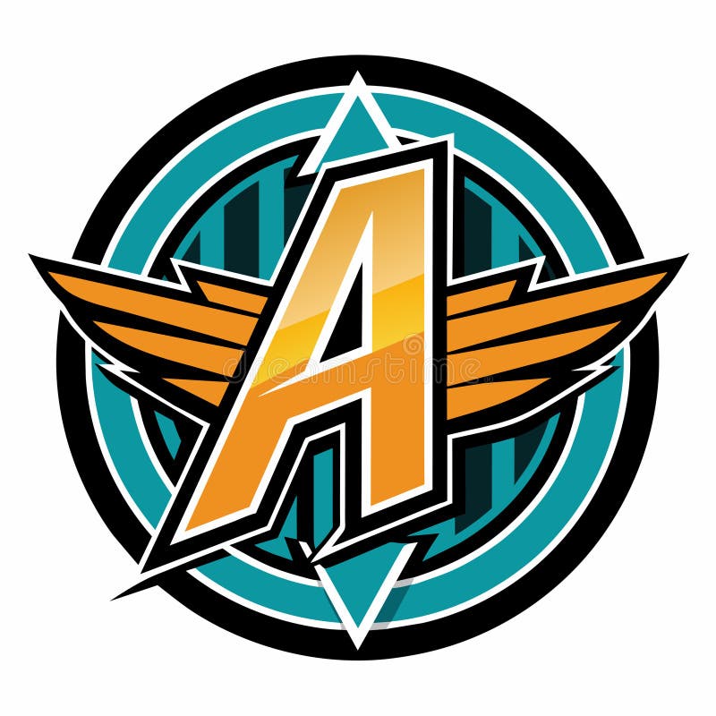 Bold Typography Featuring the Logo of the Atlanta As in a Simple Design ...