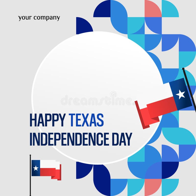 Bold Typography and Geometric Patterns Make this Texas Independence Day ...