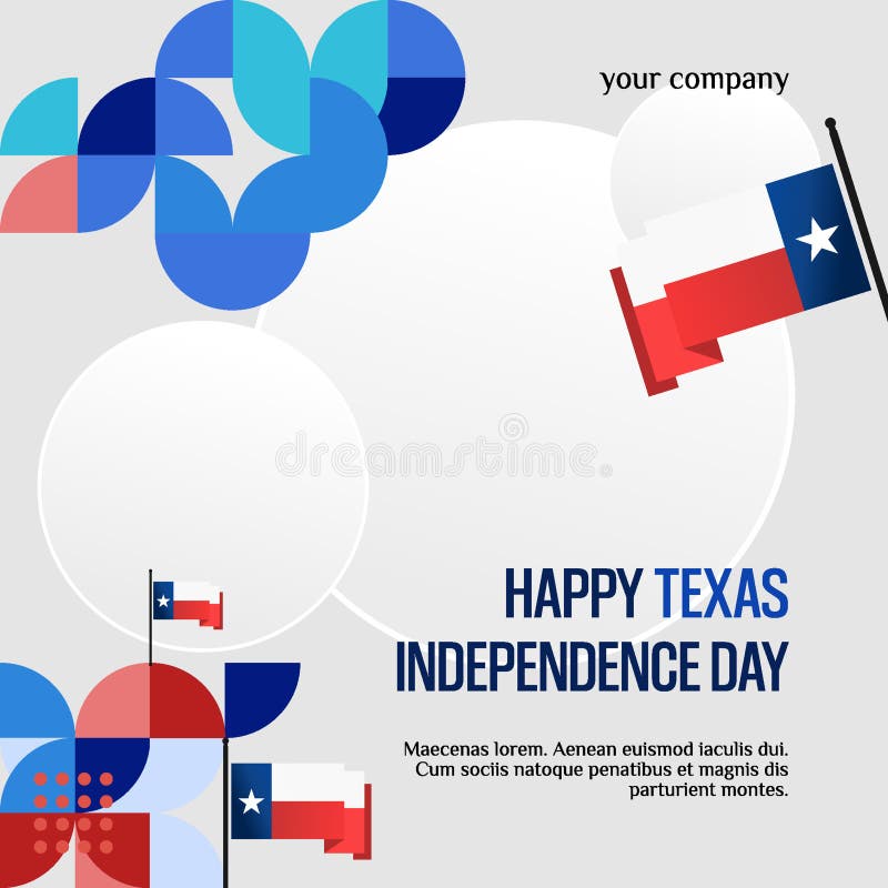 Bold Typography and Geometric Patterns Make this Texas Independence Day ...