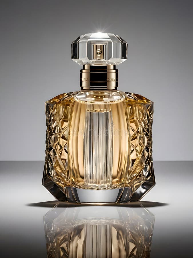 Bold and Unique: Perfume Bottle Design Stock Illustration ...