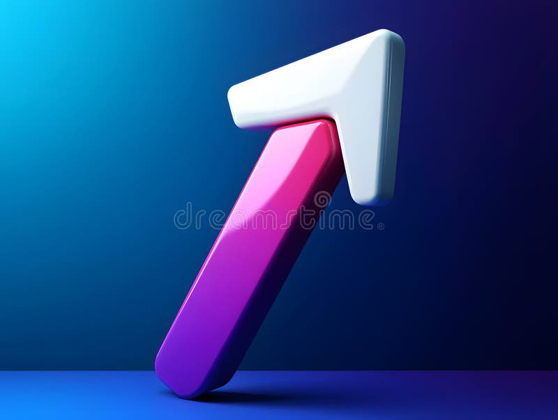 "Upward Arrow Vector: a Symbol of Growth, Progress, and Forward ...