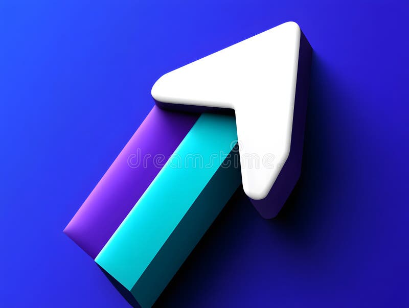 "Upward Arrow Vector: a Symbol of Growth, Progress, and Forward ...