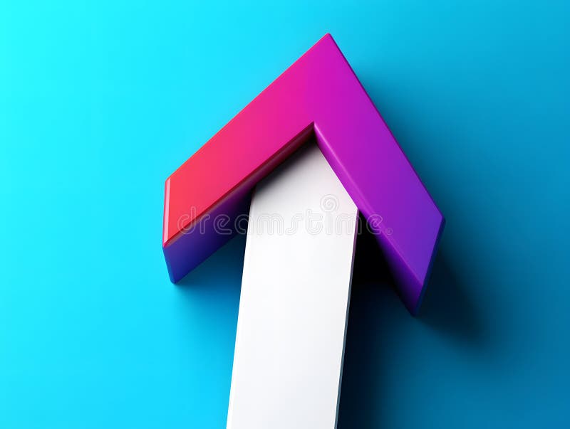 "Upward Arrow Vector: a Symbol of Growth, Progress, and Forward ...