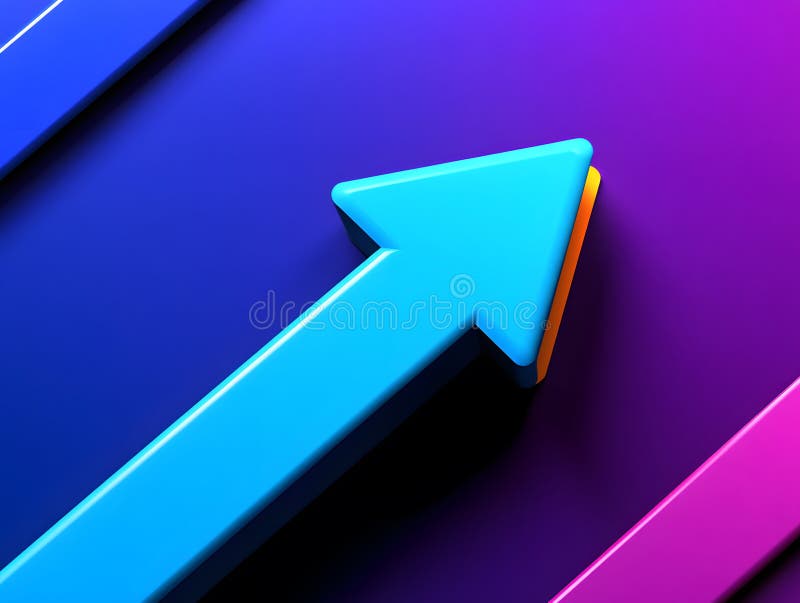 "Upward Arrow Vector: a Symbol of Growth, Progress, and Forward ...