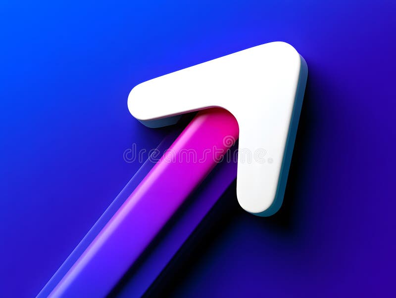 "Upward Arrow Vector: a Symbol of Growth, Progress, and Forward ...