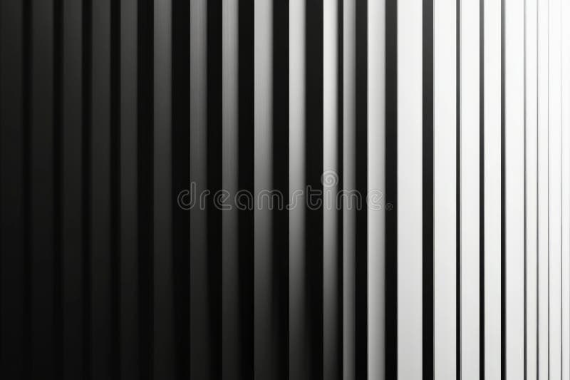 Bold Vertical Gradient Stripes in Black and White, Creating a Strong ...
