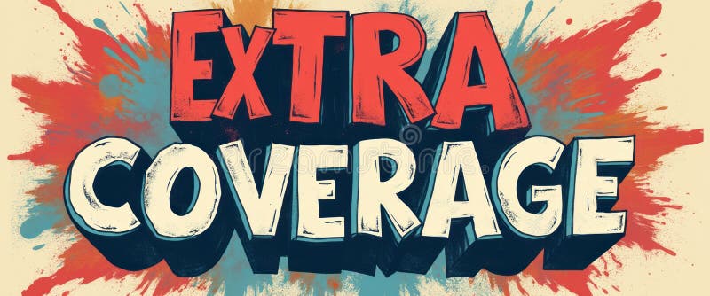 Bold Vibrant Extra Coverage Graphic Stock Photos - Free & Royalty-Free ...