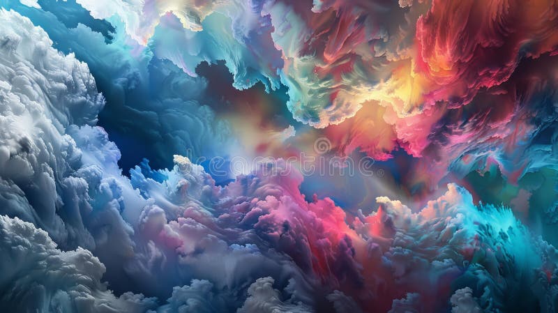 Bold, Vibrant Mural with Stunning Visual Impact, Ai Generated Stock ...