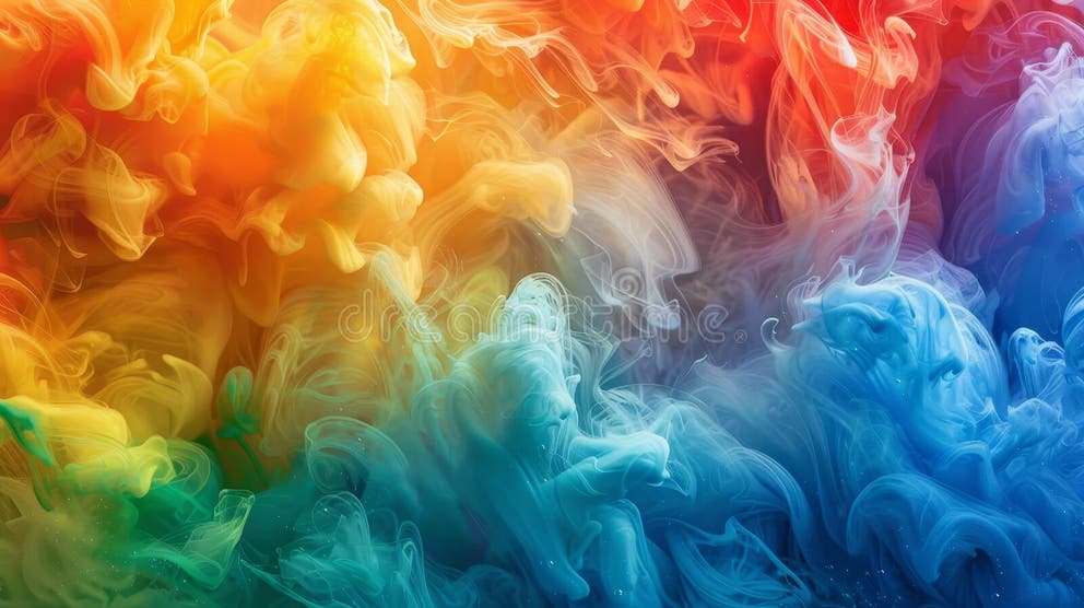 Bold, Vibrant Mural with Stunning Visual Impact, Ai Generated Stock ...