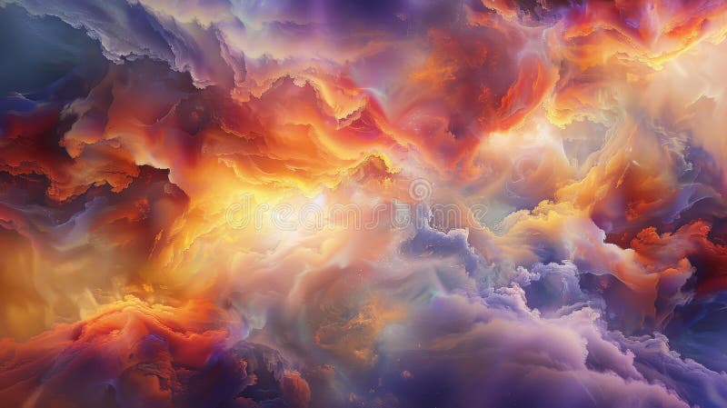 Bold, Vibrant Mural with Stunning Visual Impact, Ai Generated Stock ...