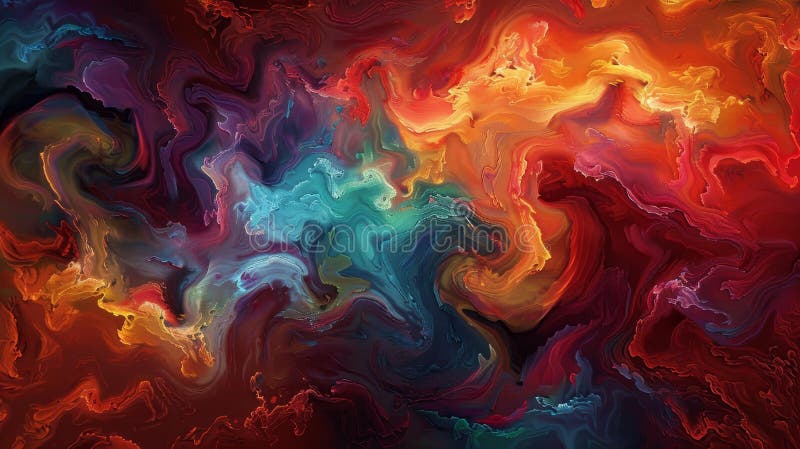 Bold, Vibrant Mural with Stunning Visual Impact, Ai Generated Stock ...