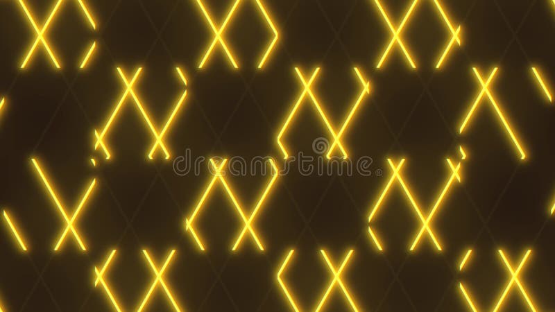 Bold and Vibrant Yellow Lines Pattern for Web Design or Art Project ...