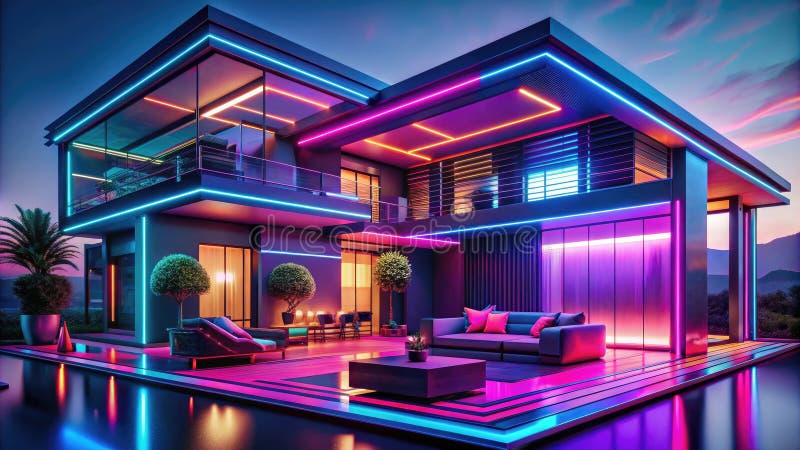 A Bold Vision of the Future a Dramatic Futuristic Dwelling Blending ...