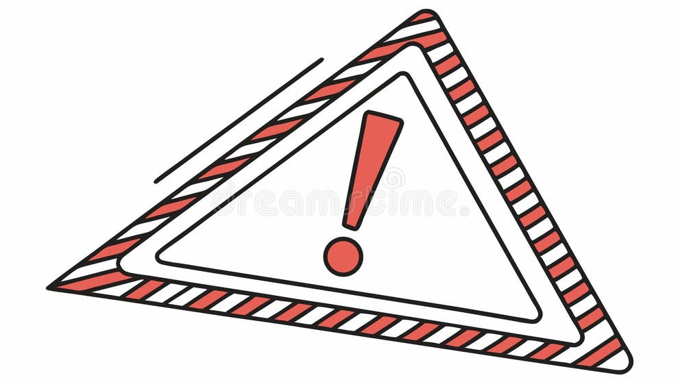 Exclamation Mark Triangle Icon Stock Illustrations – 16,980 Exclamation ...