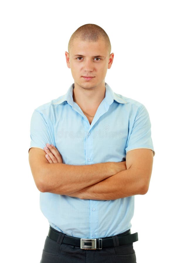 Bold Young Flight Attendant Stock Photo - Image of airline, emotions ...