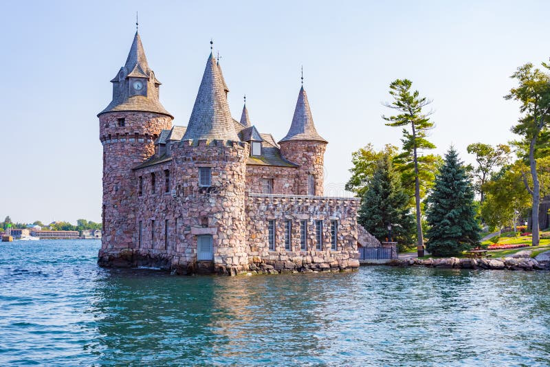 Boldt Castle Thousand Islands Stock Photo - Image of jefferson, late ...
