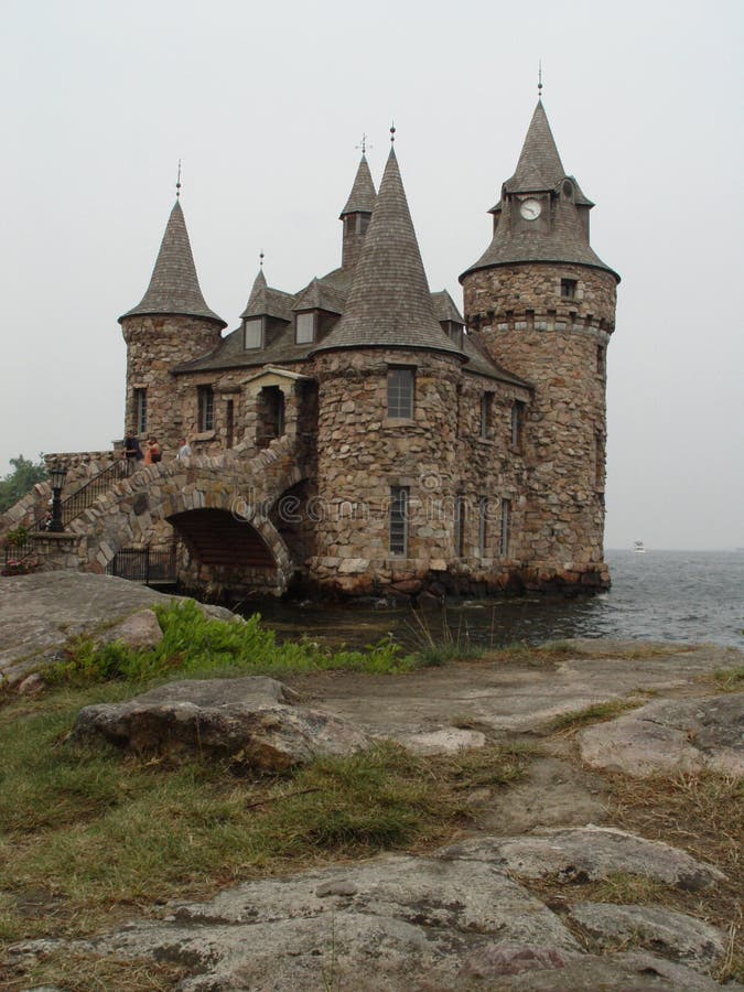 Boldt s castle stock image. Image of grey, fairytale, heritage - 416809