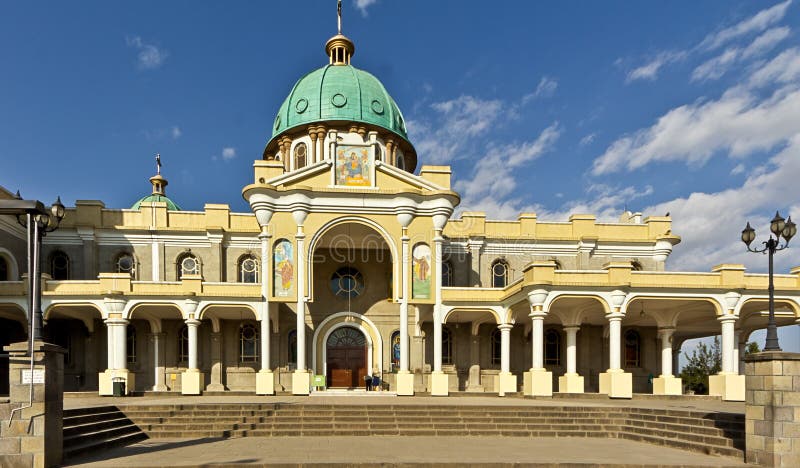 Bole Medhane Alem Church stock photo. Image of addis - 22951782