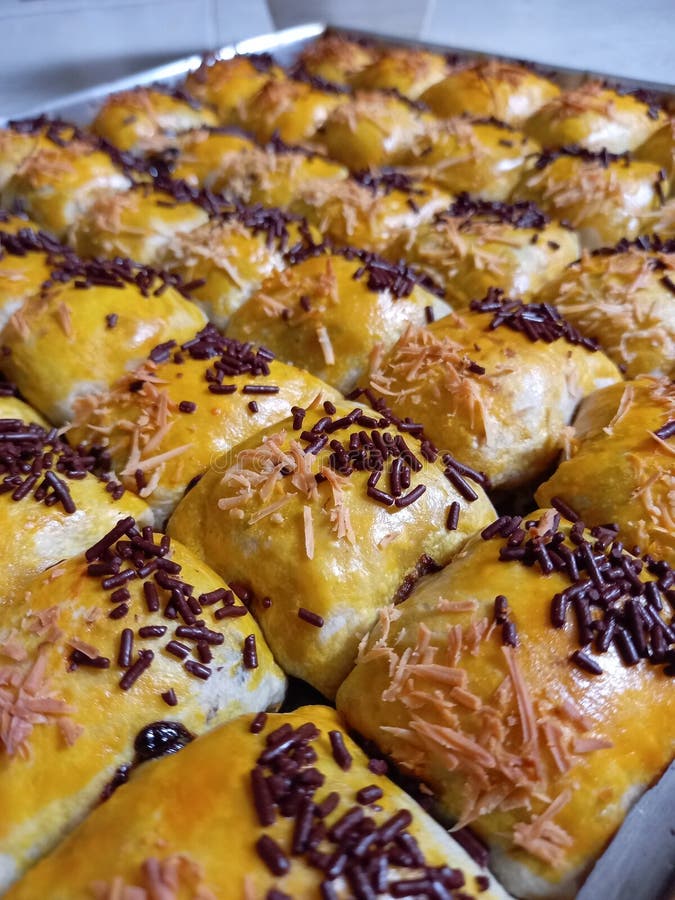 Bolen Indonesian Pastry stock photo. Image of banana - 277396958