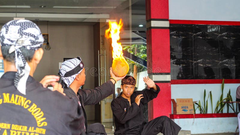 Boles are Fireballs. Traditional Cultural Art of Pencak Silat, West ...
