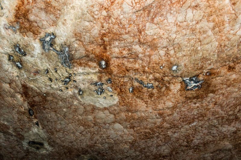 Bolii Cave Ceiling with Small Stalactites Stock Image - Image of earth ...