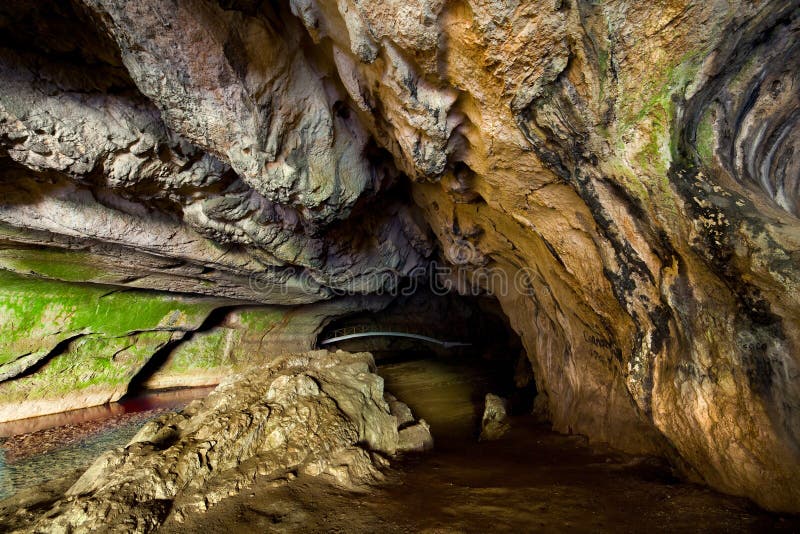 The Bolii Cave in Romania stock image. Image of geological - 21401755