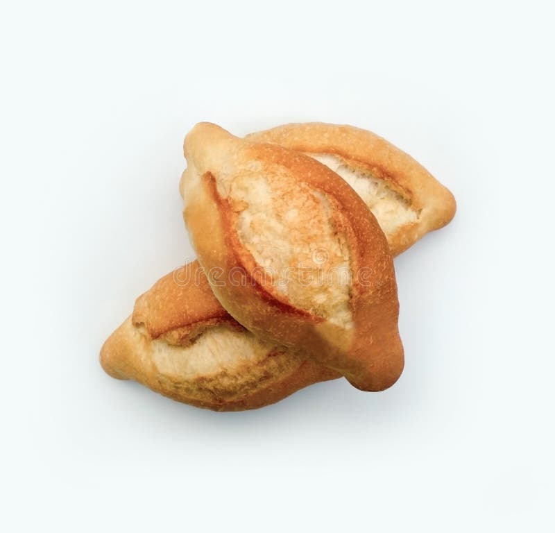 `Bolillos` on White Background, Top View. Stock Photo - Image of ...