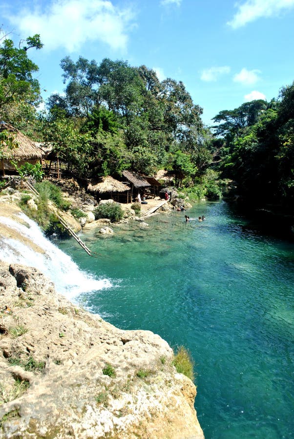 Bolinao Falls stock image. Image of waters, tourist, philippines - 39795455