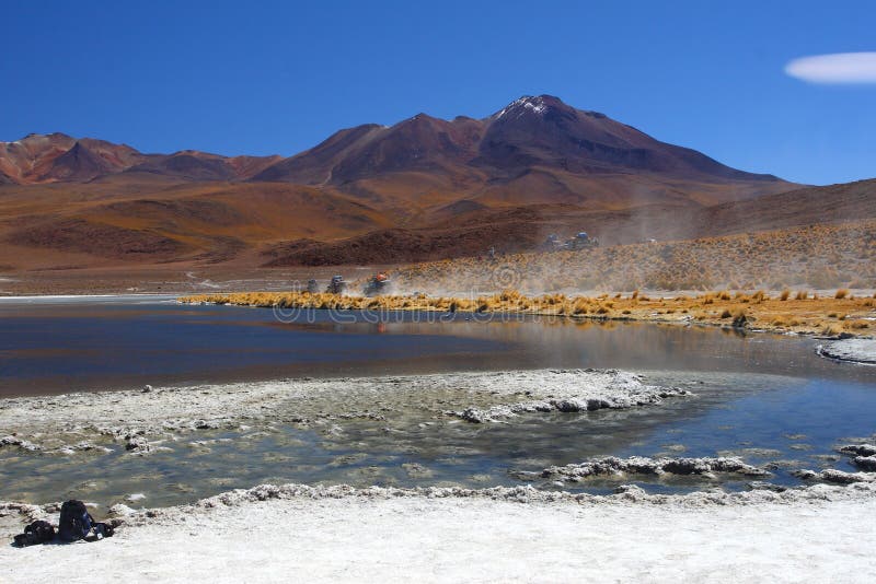 Bolivia Desert And Mountain Stock Photo - Image of mountains, landmark ...