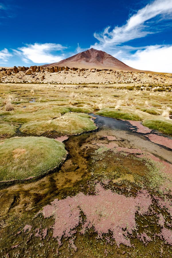 Bolivian Mountain Landscape Stock Photo - Image of america, beauty ...