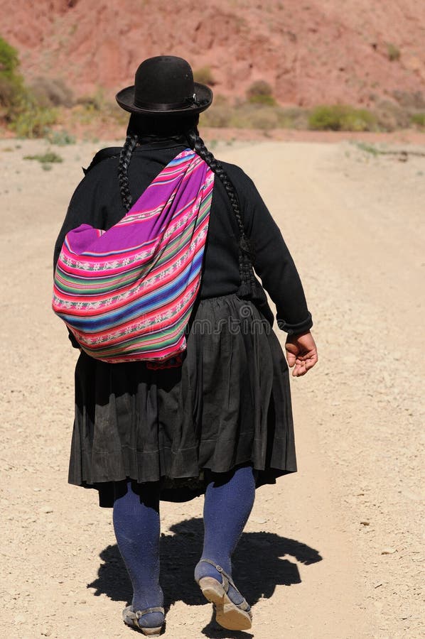 Bolivian native women editorial image. Image of andes - 21684550