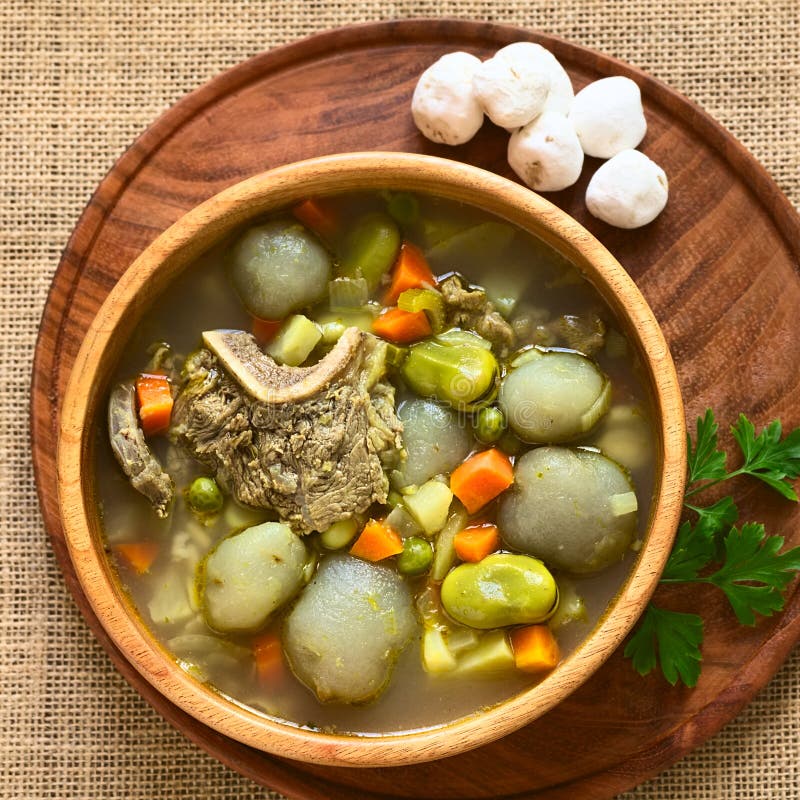 Chairo stockfoto. Bild von gemüse, küche, suppe, chilenisch - 47663218