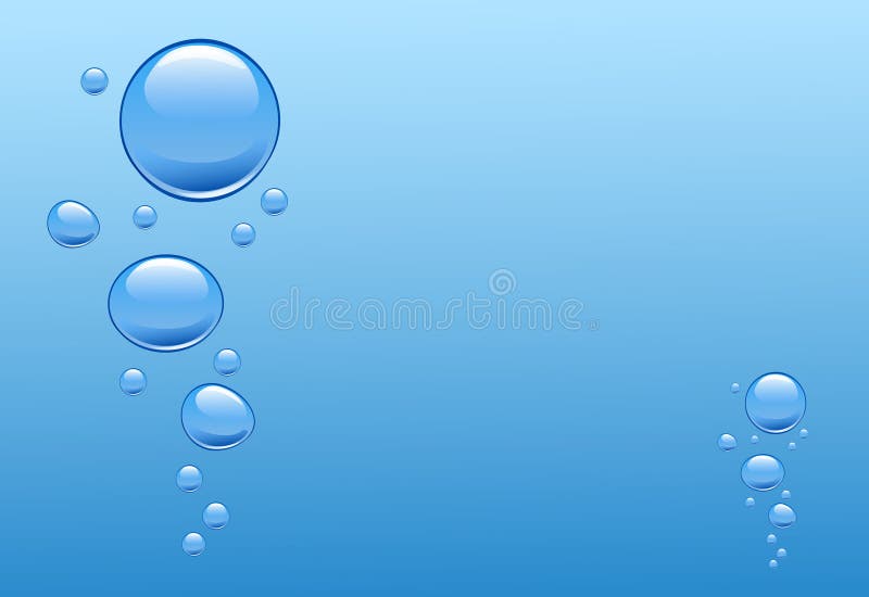 Bolle Nell'acqua. [Vettore] Illustrazione Vettoriale - Illustrazione di ...