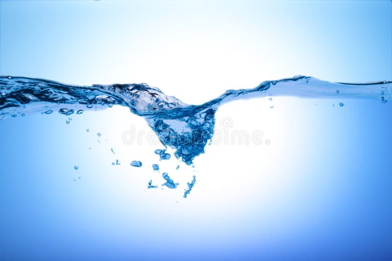 Bolle d'acqua e aria fotografia stock. Immagine di isolato - 37434328