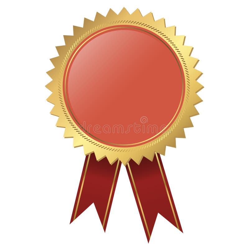 Bollino Del Modello - Rosso Illustrazione Vettoriale - Illustrazione di ...