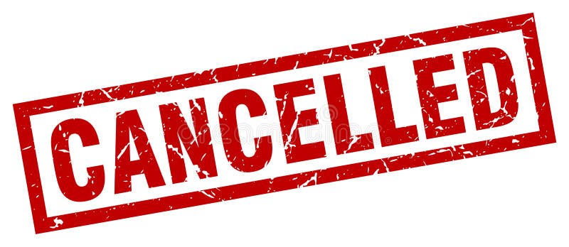 Bollo annullato illustrazione vettoriale. Illustrazione di isolato ...