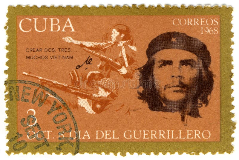 Bollo Della Cuba Con Che Guevara Fotografia Editoriale - Immagine di ...