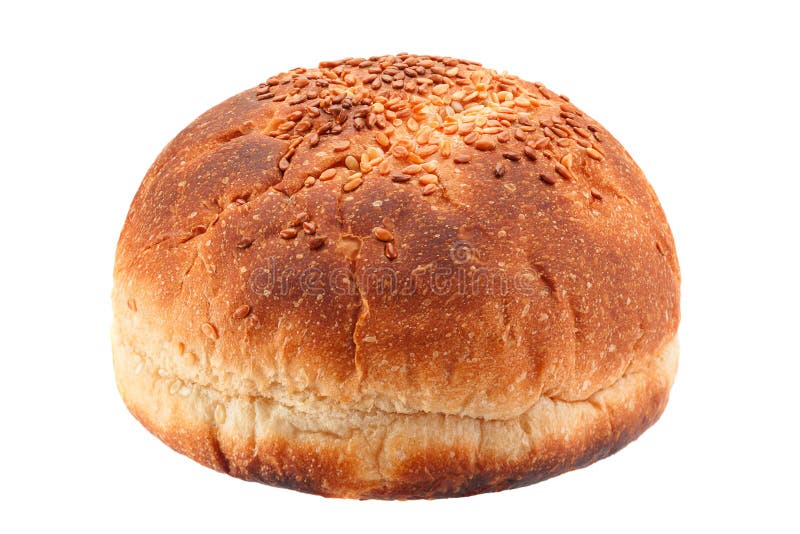 Bollo Hecho En Casa De La Hamburguesa Foto de archivo - Imagen de ...