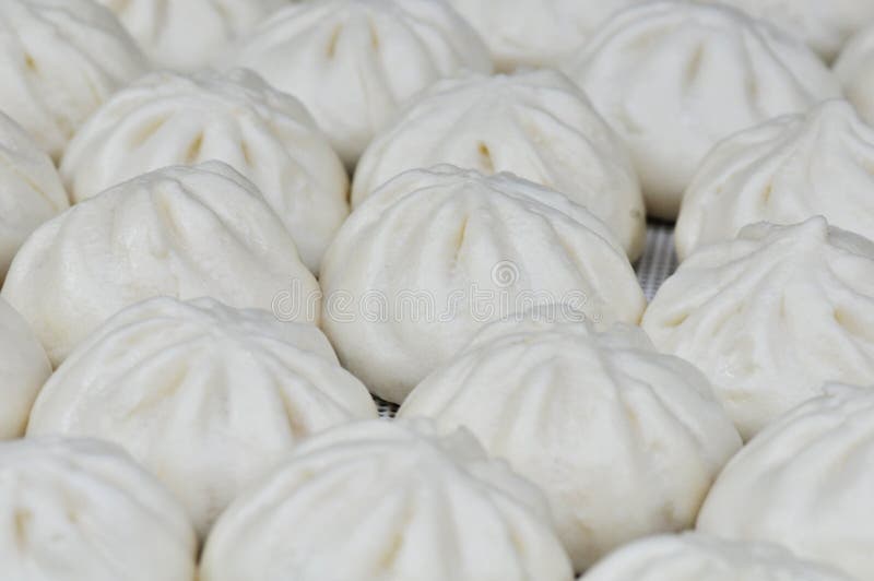 Bollos Rellenos Goubuli De Tianjin Imagen de archivo - Imagen de dulce ...