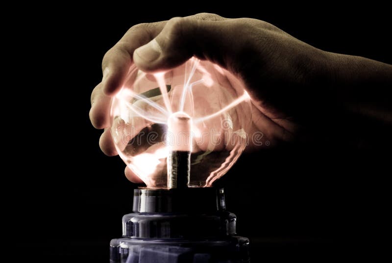 Tesla spole fotografering för bildbyråer. Bild av faraday - 49364687