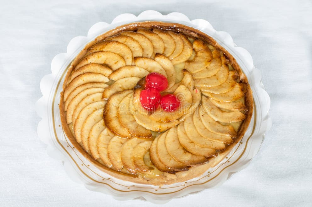 Bolo de Apple imagem de stock. Imagem de fresco, ingrediente - 35837279