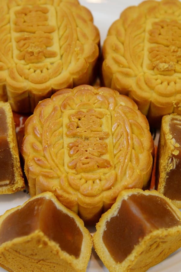 Alimento Famoso Do Chinês--Bolo De Lua Imagem de Stock - Imagem de ...