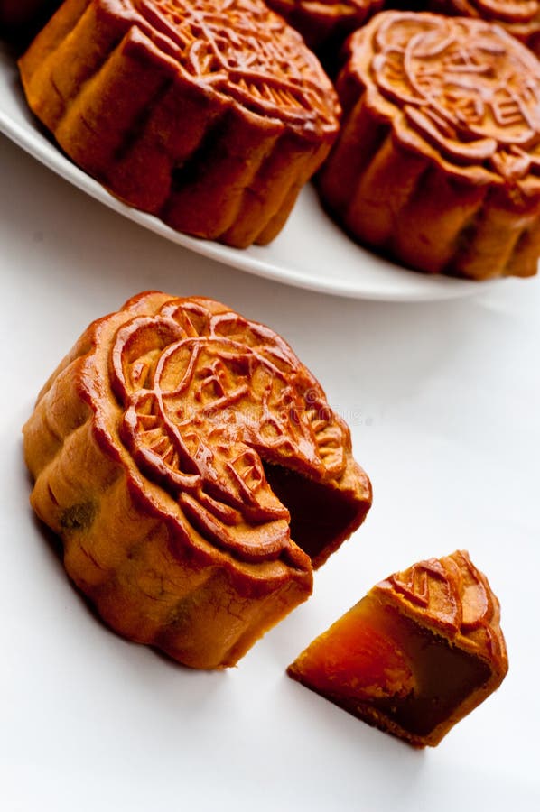 Bolos de lua chineses foto de stock. Imagem de pastelaria - 11220142