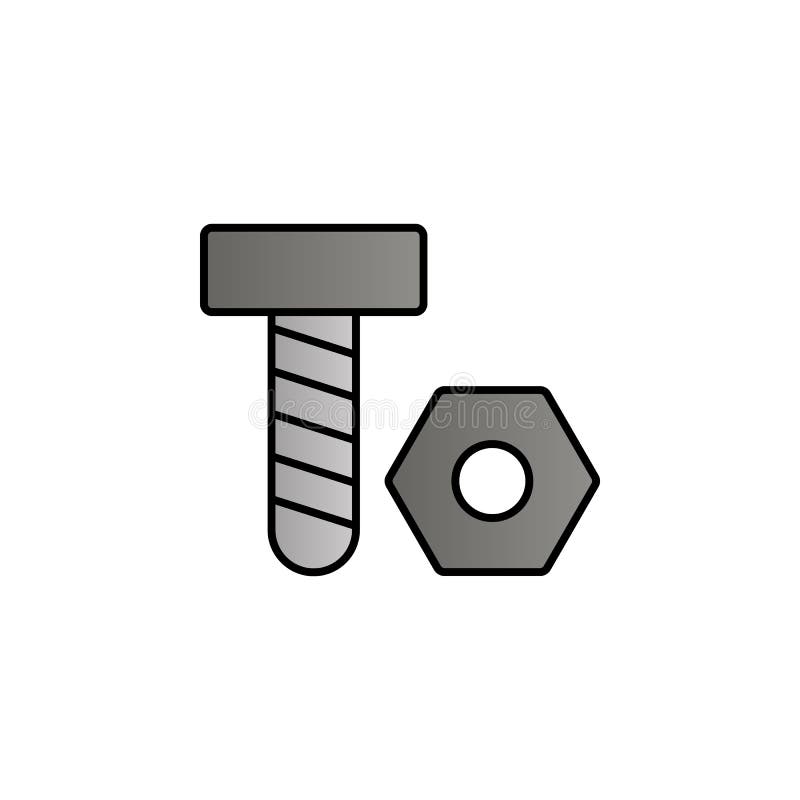 Bolt Color Gradient Vector Icon Stock Illustration - Illustration of ... Bolt Color Gradient Vector Icon Stock Illustration - Illustration of ...