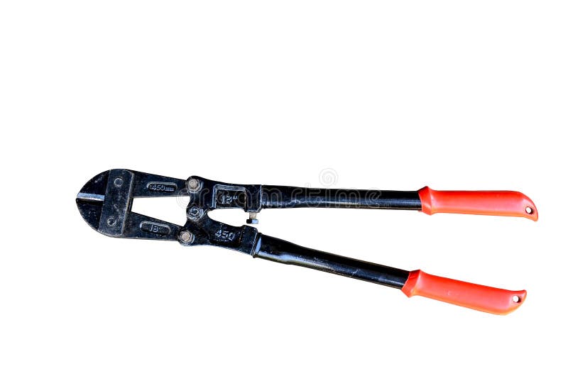 Bolt Cutter on Concrete Surface Construction Concept.hardware Store and ...