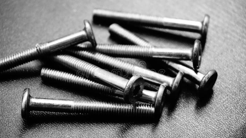 Bolt Engineering Material and Other Complementary Objects Stock Image ...