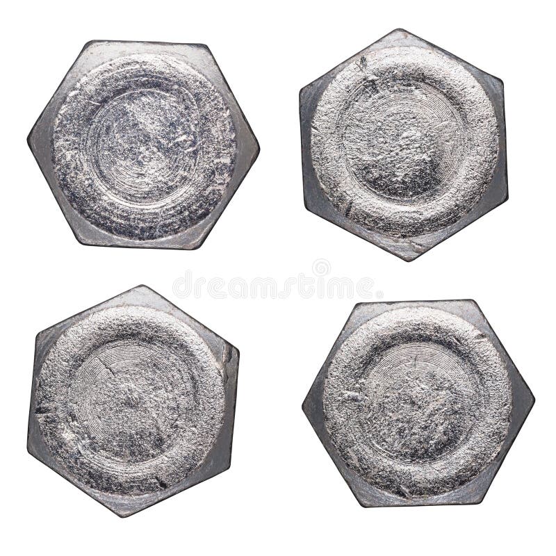 Bolt heads stock image. Image of construction, stainless - 5265657